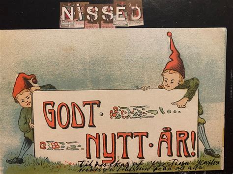 Se Produkter Som Liknar Tomtenissar Med Skylt Godt Ny På Tradera 569030276