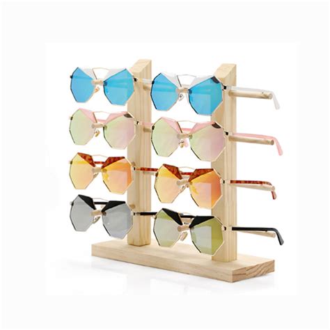 Wholesale Table Wooden Sunglass Display Standspop Table Wooden