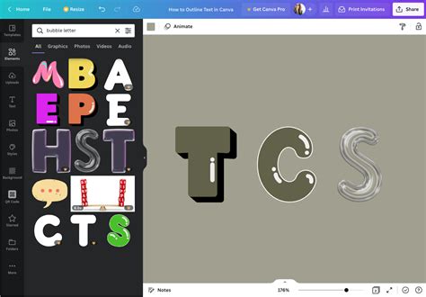 The Easiest Way To Use Canva To Outline Text Firther Design Co Canva Templates Design