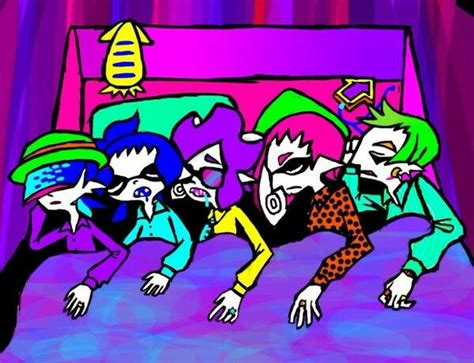 Splatoon Squid Squad Ichiya Ikkan Hightide Era Abxy Chirpy Chips Takashi Credit To Original