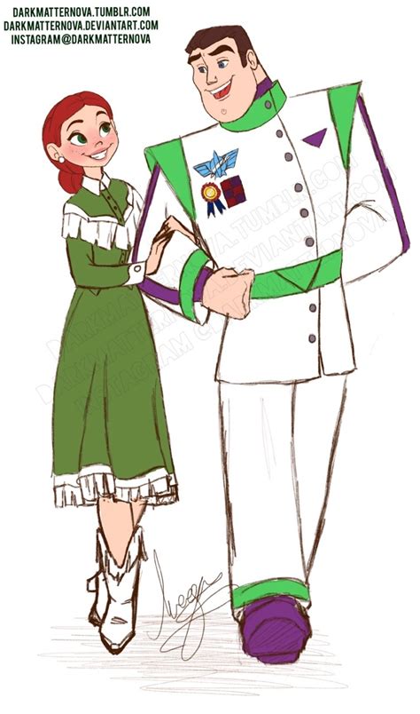 Buzz Lightyear And Jessie Drawing Buzz Lightyear X Jessie Fanart