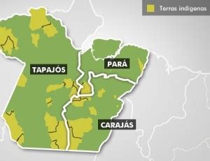 Divisão Do Pará Cortaria Sete Terras Indígenas