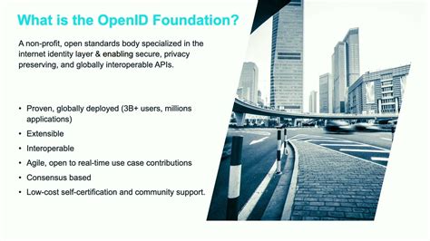 The Work Of The Openid Foundation