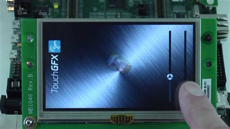 Touchgfx Texture Mapping On Cortex M Youtube