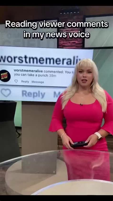 She Says The Line Missouri Morning News Anchor Carissa Codel Reading