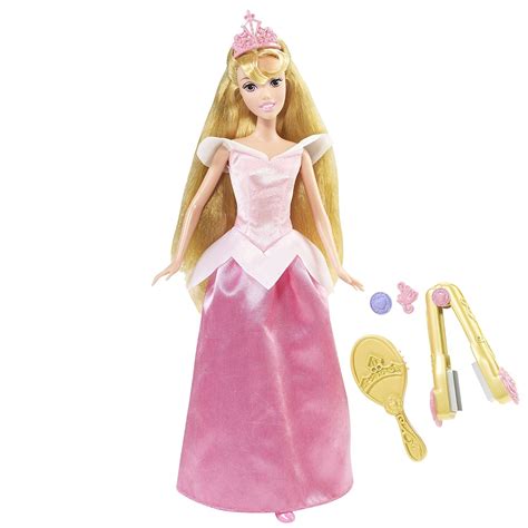 Disney Mattel Crimp And Style Aurora