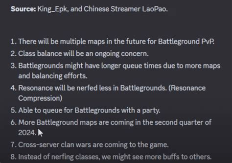 Future Battleground Adjustment And New Maps For Battleground Pvp R