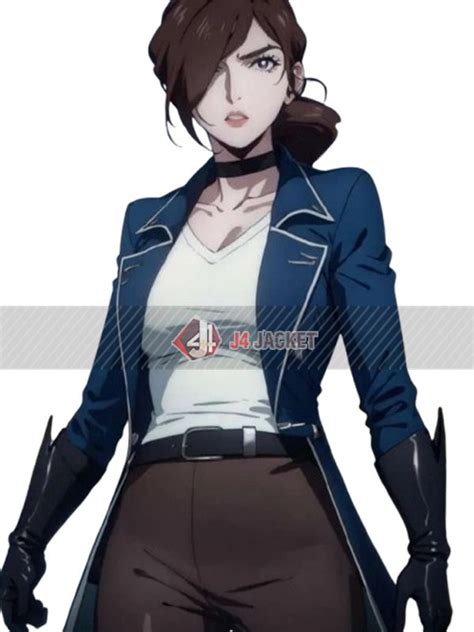Castlevania Nocturne Julia Belmont Blue Costume Coat J4 Jacket