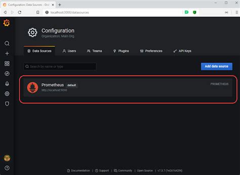 whiteboard coder adding prometheus as a data source to grafana