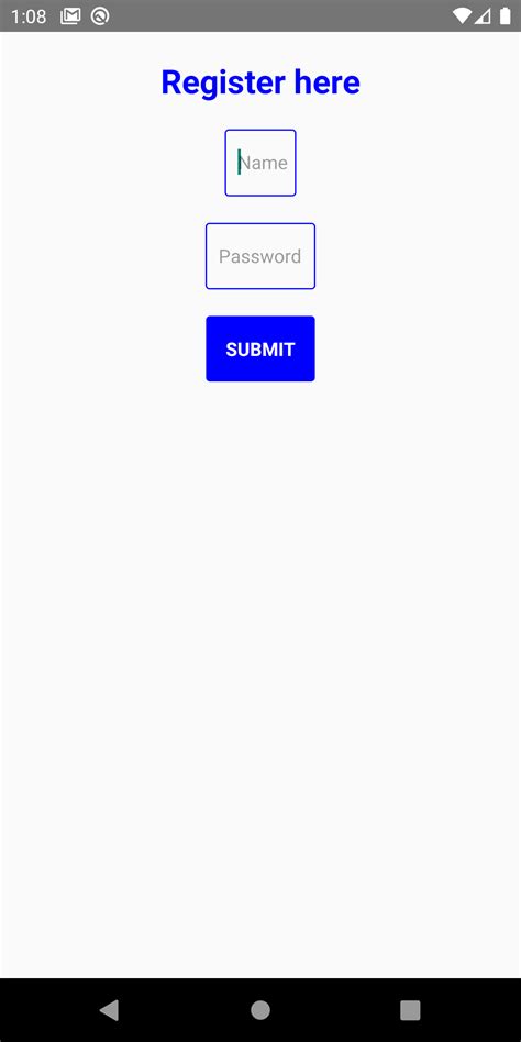 Unable To Center Login Form In React Native Stack Overflow