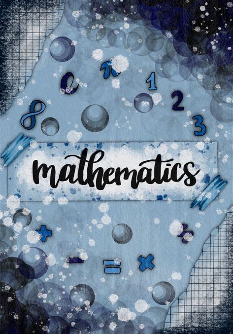 Maths Book Cover Ideas