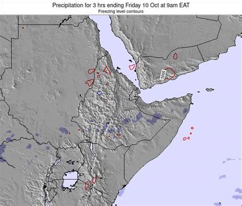 Eritrea Precipitation For 3 Hrs Ending Wednesday 04 Aug At 9pm Eat