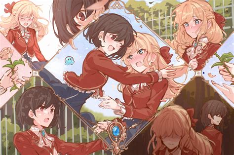 Claire Francois Rae Taylor And Ralaire Watashi No Oshi Wa Akuyaku Reijou Drawn By Xufi