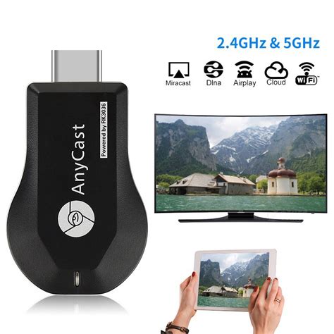 [ของแท้ มีประกัน ] Anycast M12 Plus Fw 2019 Hdmi Wifi Display ต่อออก