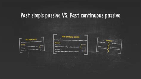 Past Simple Passive Vs Past Continuous Passive By Marinieves Esp On Prezi
