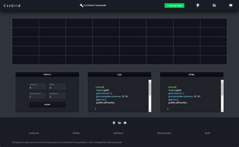 GitHub Karolliszniewski CSSGridGenerator This Git Repository Contains A CSS Grid Generator