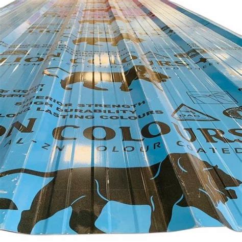 Color Coated Lion Colours Roffing Sheet Material Grade 304 Thickness