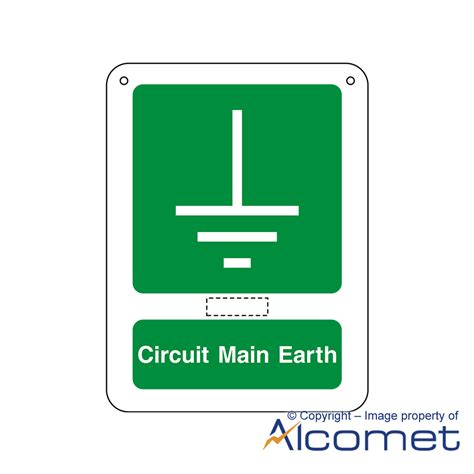 Circuit Main Earth Sign With Cutout Uk Power Networks Alcomet