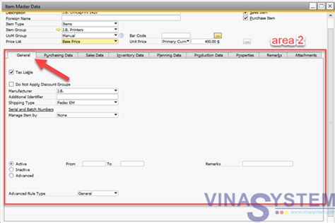 Sap Business One User Guide For Item Master Data