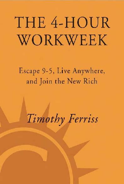 Timothy Ferris The 4 Hour Work Week Pdfcoffeecom
