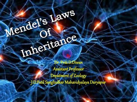 Mendelian Laws Of Inheritance Ppt