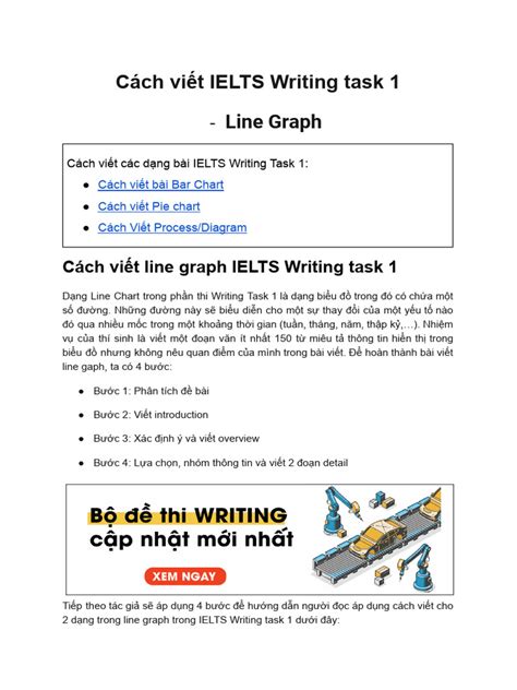Cách Viết Writing Task 1 Line Graph Pdf