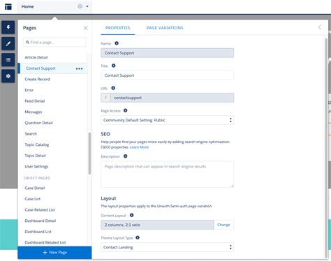 Tailor Your Salesforce Lightning Community With Custom Theme Layouts