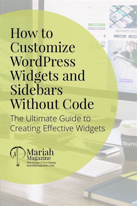 how to customize wordpress widgets and sidebars without code artofit
