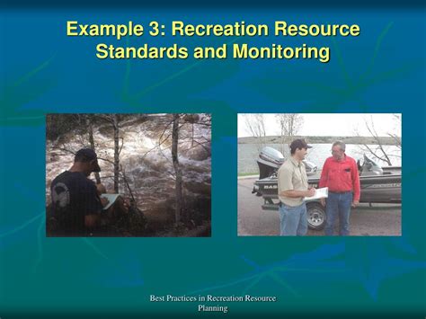 Ppt Best Practices In Recreation Resource Planning Powerpoint
