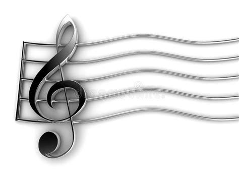 Violin Key Isolated White Stock Illustrations 846 Violin Key Isolated