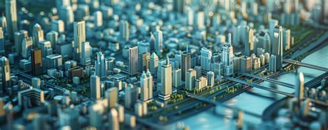 Premium Photo Futuristic Smart City Management Aidriven Digital Twin