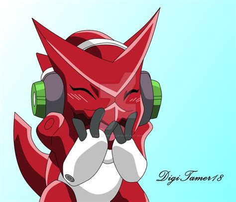Shoutmon Laughing By Digitamer18 On Deviantart Digimon Digital