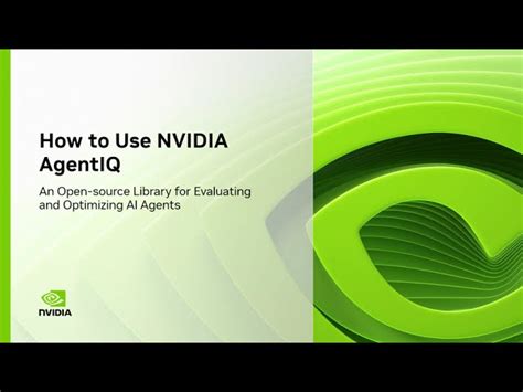 Free Video How To Develop Teams Of Ai Agents With Nvidia Agentiq Open