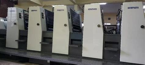 Shinohara V Color Offset Printing Machine Model Cpc Auto Plate At Best Price In Chennai