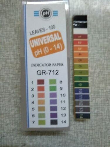 Litmus Ph Indicator Paper Indicator Grade A At Best Price In Palghar