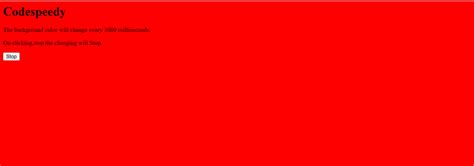 How To Stop Setinterval Call In Javascript Codespeedy