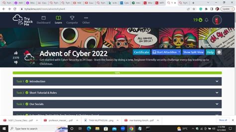 Marshal Ekwuruibe On Linkedin 100daysofcybersecurity Cybersecurity Tryhackme Computerscience