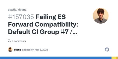 Failing Es Forward Compatibility Default Ci Group 7 Reporting