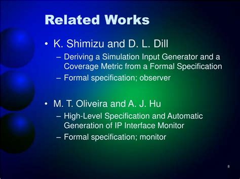 Ppt Using Formal Techniques To Debug The Amba System On Chip Bus Protocol Powerpoint