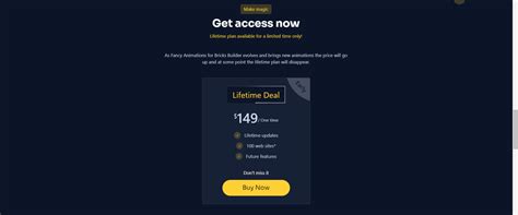 Special Offer Fancy Animations Lifetime All Bonus 1000