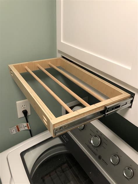 Pull Out Drying Rack Cabinet At Blanche Carter Blog