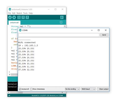 29 สอนใช้งาน Nodemcu Esp8266 ส่งค่าความชื้นและอุณหภูมิ Dht11 แจ้งเตือนผ่าน Line Arduinoall