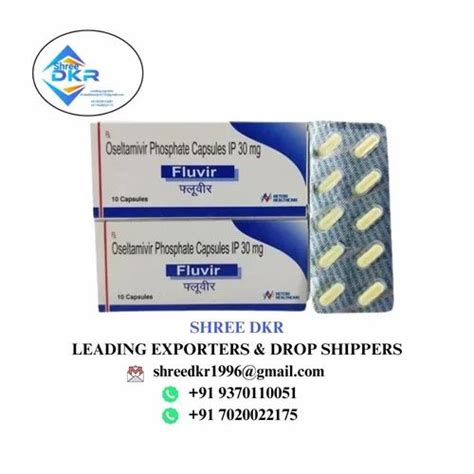 Fluvir 30 Mg Capsule At ₹ 300stripe Oseltamivir Capsules In Nagpur