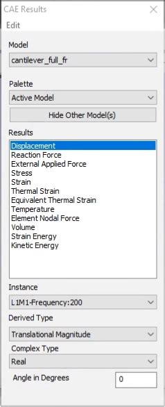 Cae Results — Vcollab Document Documentation