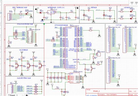 Stm32核心板 嘉立创eda开源硬件平台