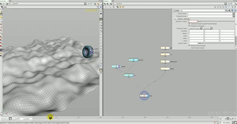 How To Create A Wheel Turning On Terrain Using Houdinis Procedural