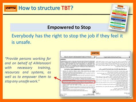 Manual Handling Toolbox Talk Postsun