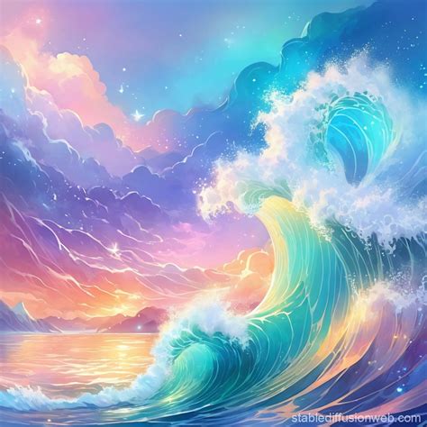 Wave Background Design Pattern Prompts Stable Diffusion Online