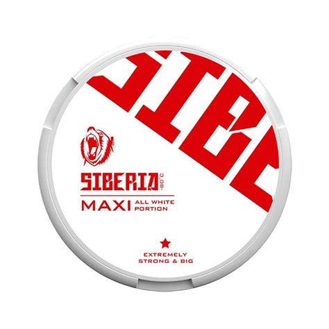 SIBERIA -80 ℃ All White Maxi - Pods and Bars