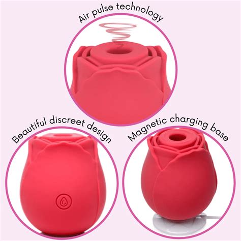 Euphoria 1 Selling Rose Sex Toy Air Pulse Stimulator Honeyvibrators